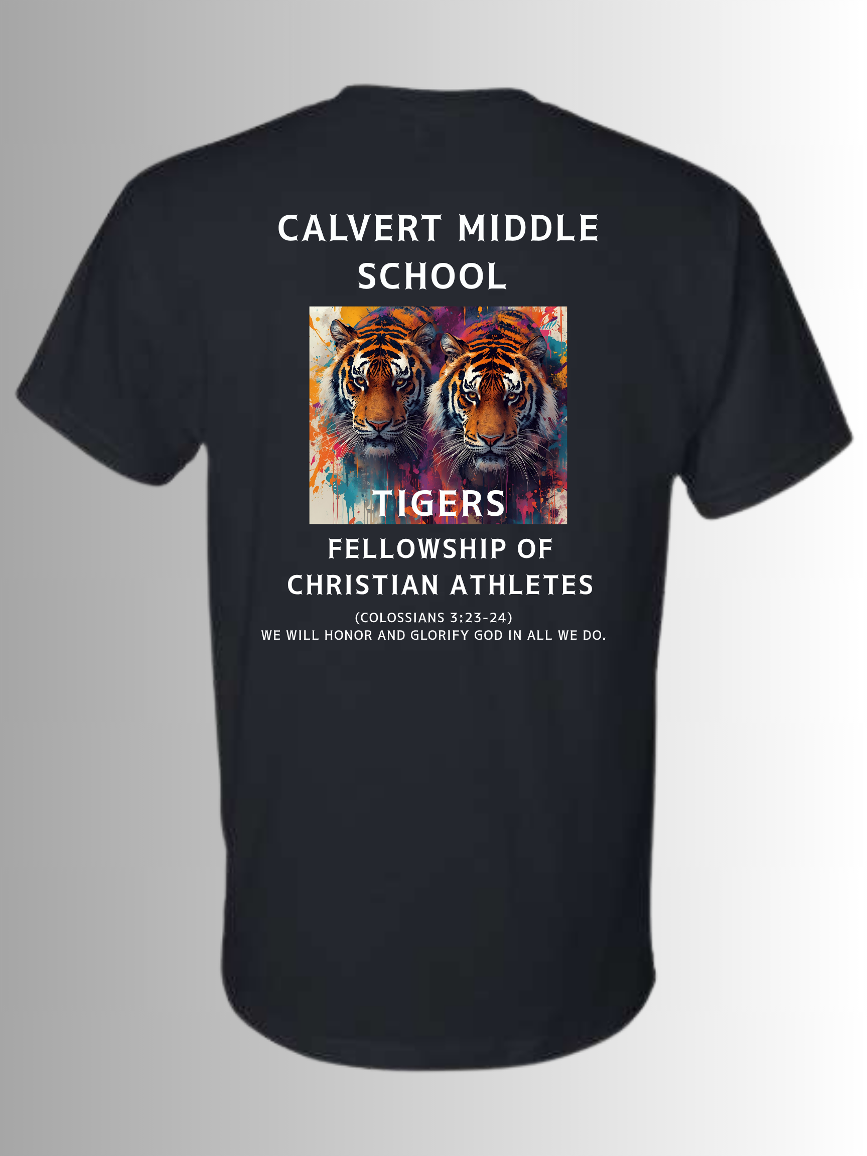 Calvert FCA Tigers Shirt – Mockabee Designs